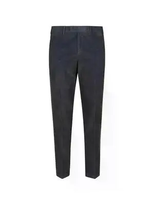 PT TORINO Belt-loops Tailored Trousers - Blue