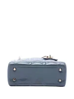 Dior 2020 Mini Patent Cannage Lady Satchel