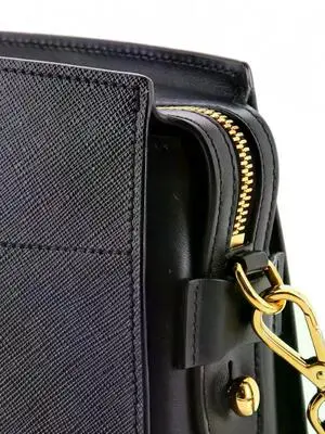 Prada Bibliotheque Saffiano Leather Crossbody Bag