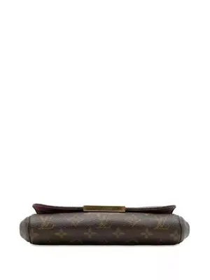 LOUIS VUITTON 2015 Monogram Favorite Pm Satchel - Brown