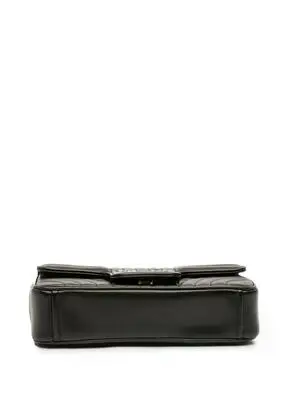 Prada 2010-2026 Mini Soft Calf Impunture Diagramme Crossbody Bag
