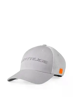 GERTRUDE Logo-embroidered Mesh-panel Baseball Cap - Grey