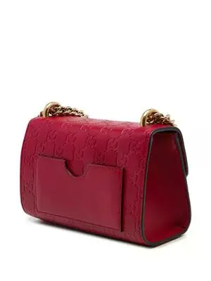 Gucci 2016-2026 Small Guccissima Padlock Crossbody Bag