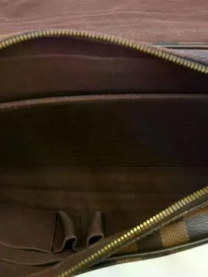 LOUIS VUITTON 2012 Damier Ebene Shelton Mm Crossbody Bag