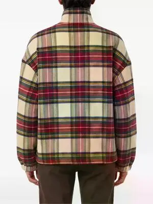 DARKPARK Aj Tartan-pattern Checked Zip-up Jacket - Neutrals