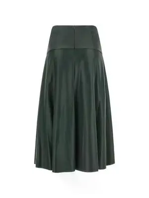 NUDE Panelled Flared Skirt