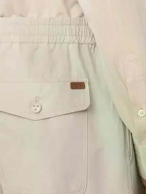 TOD'S Trousers In Technical Cotton With Drawstring