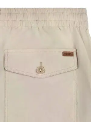 TOD'S Trousers In Technical Cotton With Drawstring