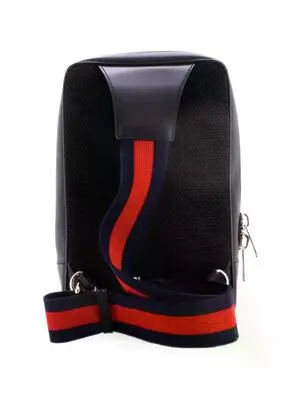 Gucci Soft Zip Sling Bag Gg Coated Canvas Small Crossbody Bag