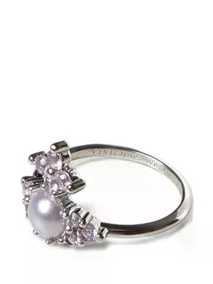 VIVIENNE WESTWOOD Feorora Crystal-embellished Ring