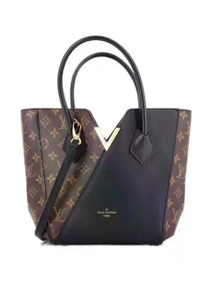 LOUIS VUITTON Kimono Handbag Monogram Canvas And Leather Pm Tote Bag