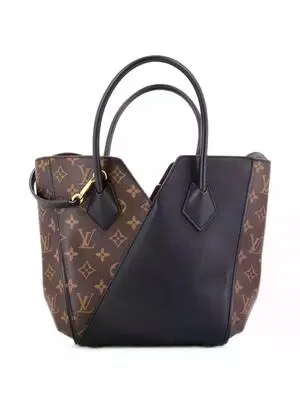 LOUIS VUITTON Kimono Handbag Monogram Canvas And Leather Pm Tote Bag