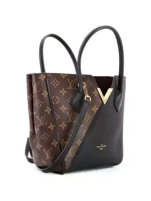 LOUIS VUITTON Kimono Handbag Monogram Canvas And Leather Pm Tote Bag