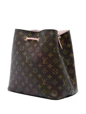 LOUIS VUITTON 2018 Monogram Neonoe Mm Bucket Bag - Brown