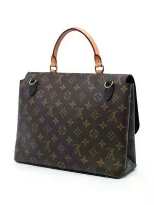 LOUIS VUITTON 2018 Monogram Marignan Satchel - Brown