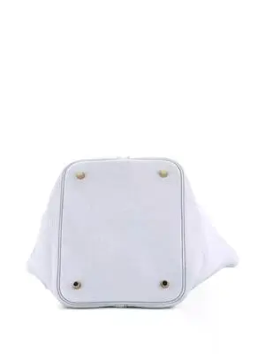 Hermès Picotin Lock Bag Clemence Mm Bucket Bag - Blue
