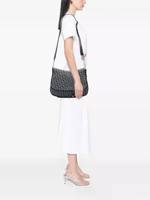 Dior 2004 Diorissimo Trotter Canvas Messenger Bag Crossbody Bag
