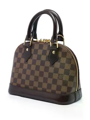LOUIS VUITTON 2013 Damier Ebene Alma Bb Satchel