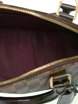 LOUIS VUITTON 2013 Damier Ebene Alma Bb Satchel