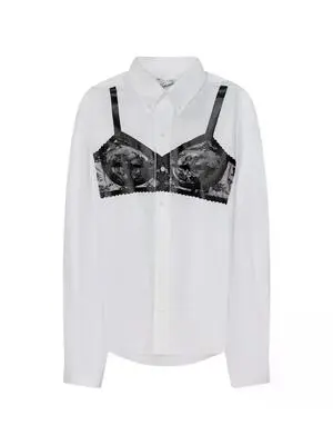 Vaquera Trompe L'oeil Button-down Shirt