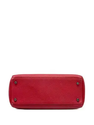Hermès 2013 Togo Kelly Ii Retourne 28 Satchel - Red