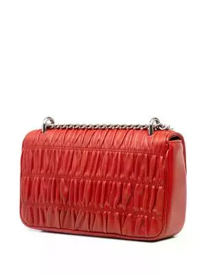 Prada 2010-2026 Nappa Gaufre Chain Flap Crossbody Bag