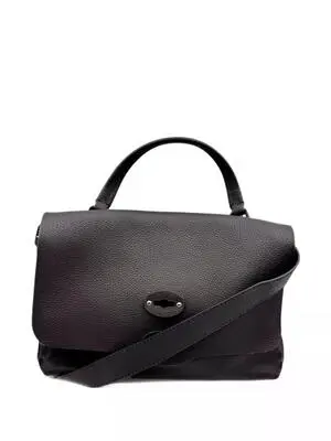 ZANELLATO Postina Leather Tote Bag - Black