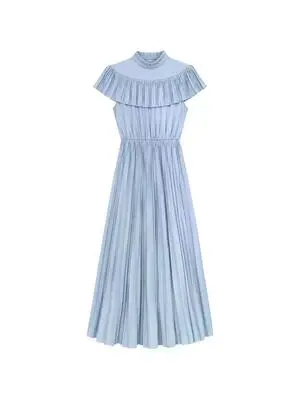 N°21 Pleated Ruffled Dress