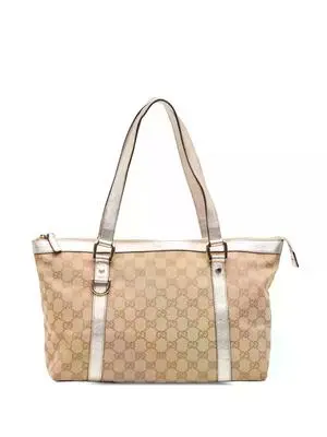 Gucci 2000-2015 Gg Canvas Abbey D Ring Tote Bag