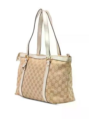 Gucci 2000-2015 Gg Canvas Abbey D Ring Tote Bag