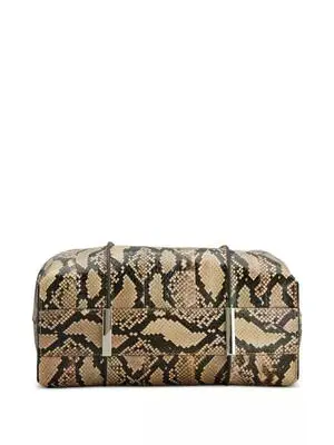 TOD'S T Timeless Snakeskin-effect Tote Bag