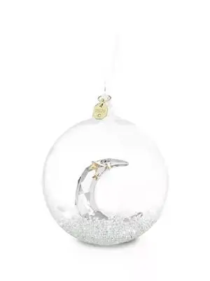 SWAROVSKI Crystal-embellished Star-motif Ornament - White