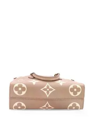 LOUIS VUITTON Onthego Bicolor Monogram Empreinte Giant East West Tote Bag