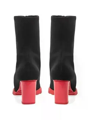 Alexander McQueen Front-zip Ankle Boots