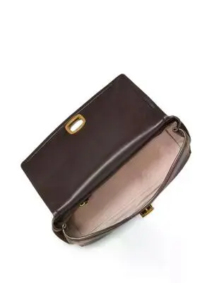 Michael Kors Bryant Small Convertible Leather Shoulder Bag - Brown