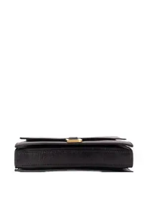 Balenciaga Crush Chain Flap Bag Leather Xs Shoulder Bag - Black