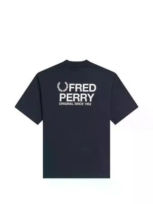 Fred Perry Logo-print Embroidered T-shirt