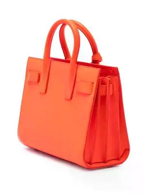 Saint Laurent 2014 Nano Leather Sac De Jour Satchel