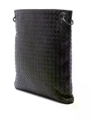 Bottega Veneta 2010 Nappa Intrecciato Vn Crossbody Bag - Brown