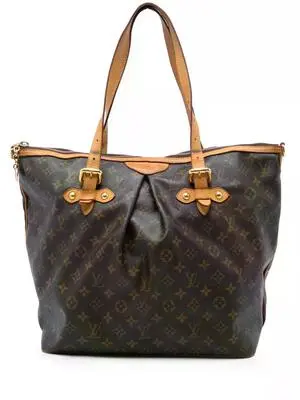 LOUIS VUITTON 2009 Monogram Palermo Gm Satchel - Brown