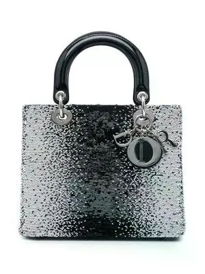 Dior 2013 Medium Sequins Lady Satchel