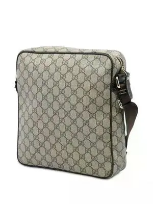Gucci 2016-2026 Gg Supreme Crossbody Bag - Neutrals