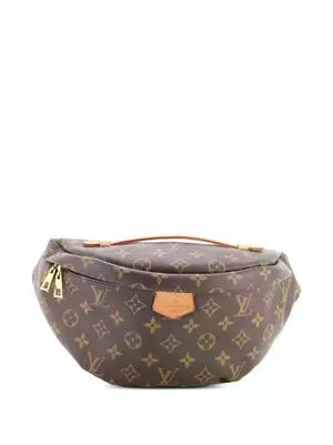 LOUIS VUITTON Bum Bag Monogram Canvas Belt Bag - Brown