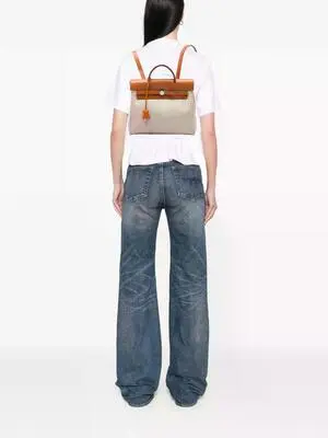 Hermès 2000 Toile Herbag Pm Backpack - Neutrals