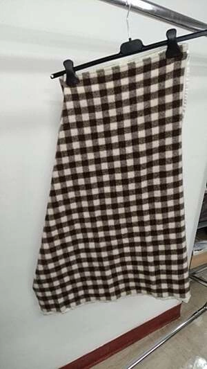 DANIELA GREGIS Washed Double-fabric Drawstring Skirt - Multicolor