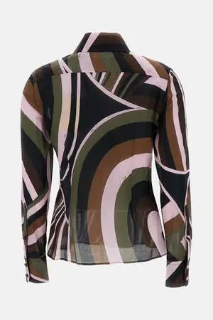 Emilio Pucci Cotton Muslin Slim Shirt