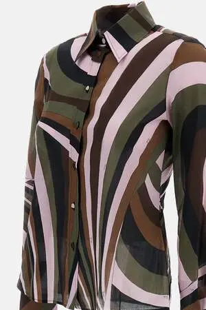 Emilio Pucci Cotton Muslin Slim Shirt