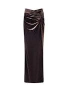 Andamane Zohra Twist Detail Maxi Skirt - Multicolor