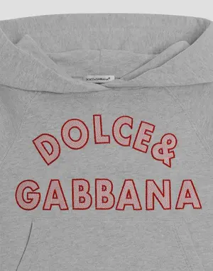 Dolce & Gabbana Logo-embroidered Hoodie