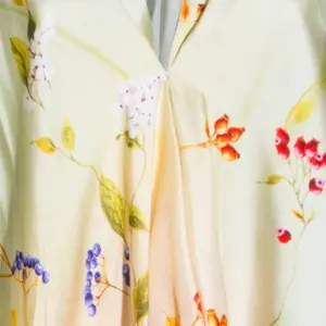 Roberto Cavalli Floral V-neck Maxi Kaftan